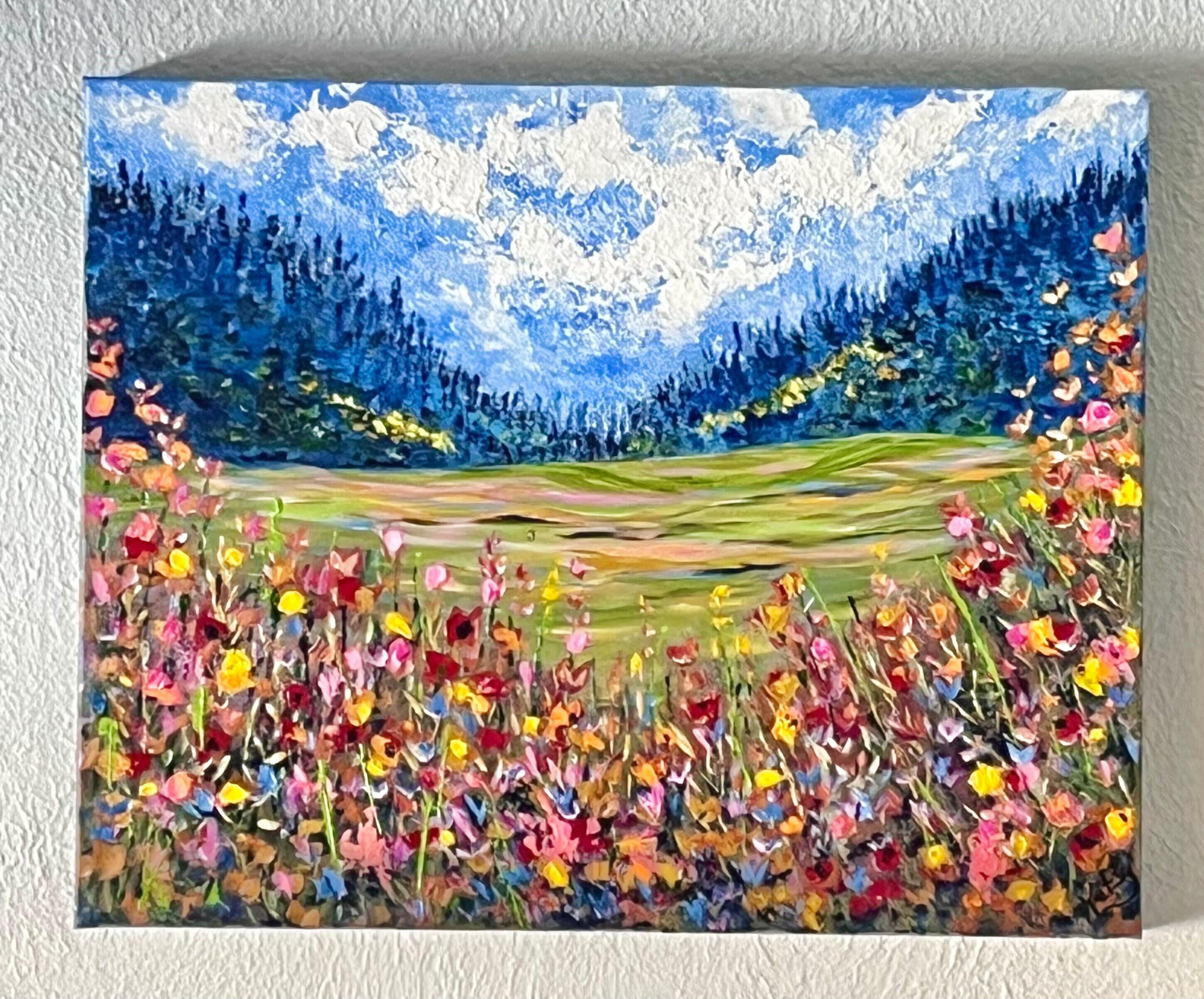Paintings Of Trees And Flowers