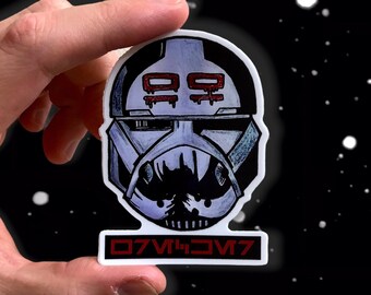 Star Wars the Clone Wars Bad Batch Clear Sticker - Etsy
