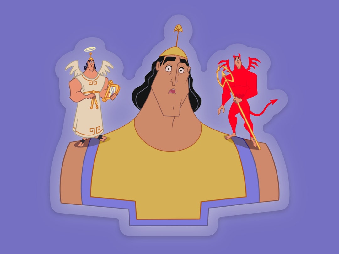 Kronk Disney Sticker From the Emperors New Groove Waterproof Vinyl ...