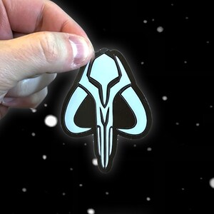 Mythosaur Skull Stickers: Star Wars Mandalorian Vinyl Decals | 5 ...