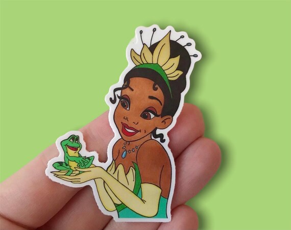 Princess Tiana Disney Sticker princess and the | Etsy