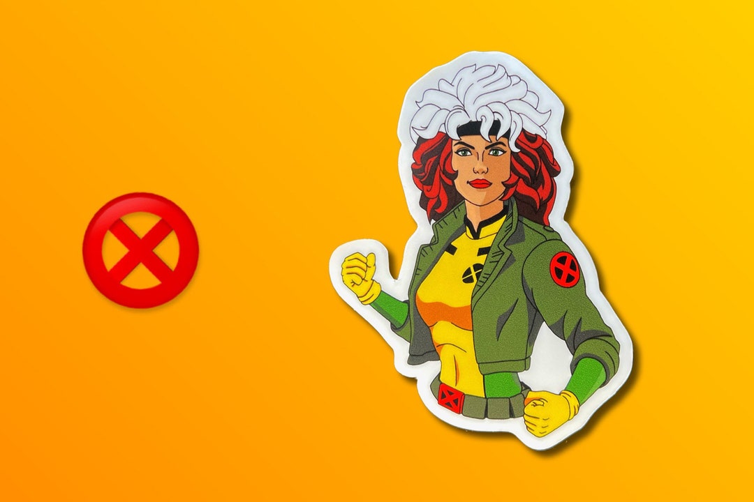 Rogue X-men Sticker: Marvel Vinyl Decals | 2.36" X 3" - Etsy
