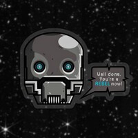 Scoundrel Starship Sticker - Etsy