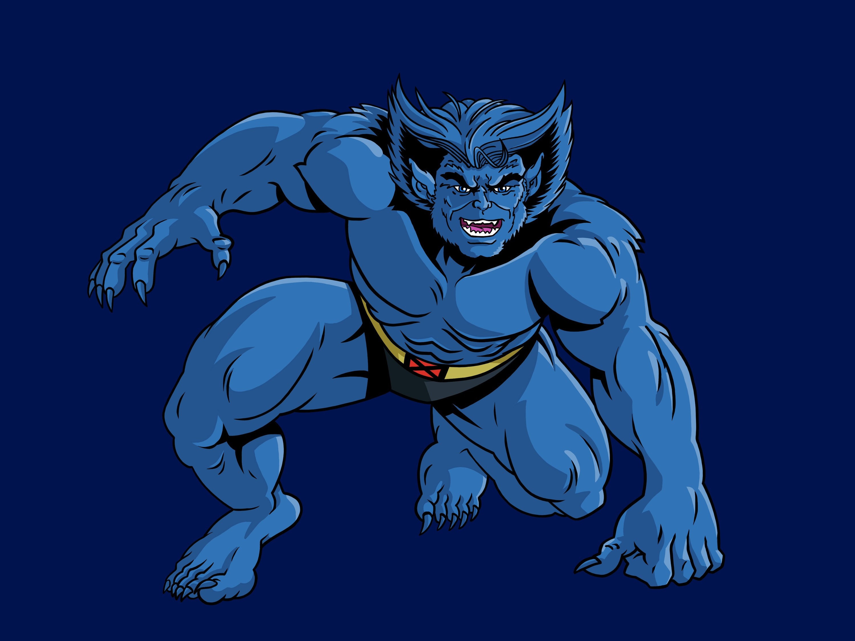 Beast X Men Cartoon