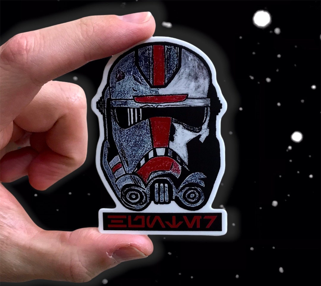 The Bad Batch “hunter” Sticker | Clone Force 99 Star Wars Waterproof ...
