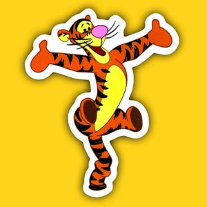 Tigger Sticker | "hoo-hoo-hoo-hoo" Disney Winnie the Pooh Vinyl Decal ...