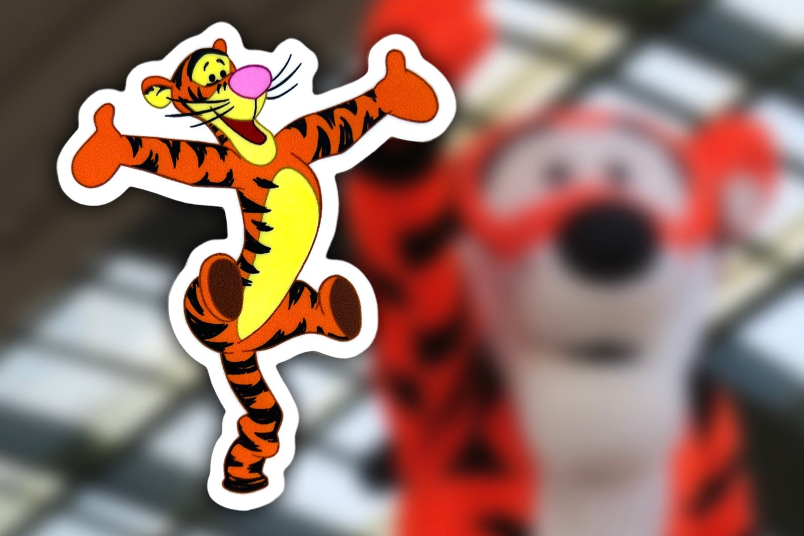 Tigger Sticker hoo-hoo-hoo-hoo Disney Winnie - Etsy