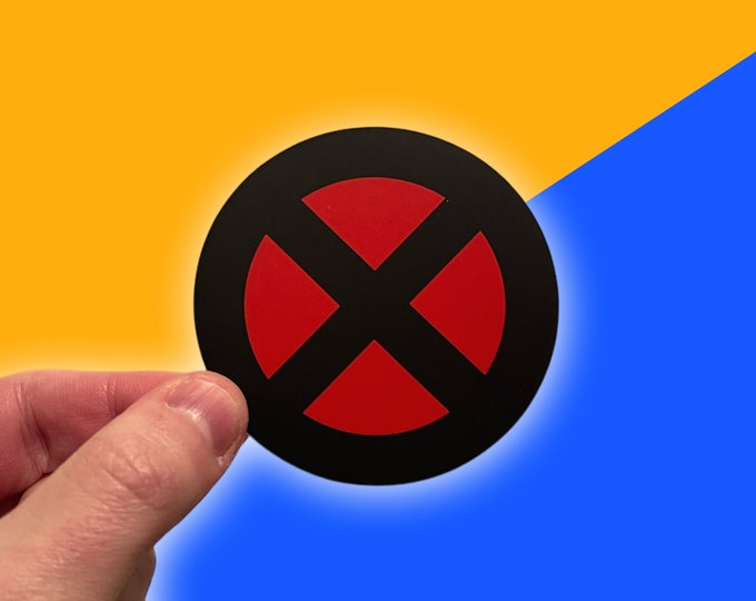 X-men Logo Sticker Marvel Comics Wolverine Waterproof Vinyl Decals for ...