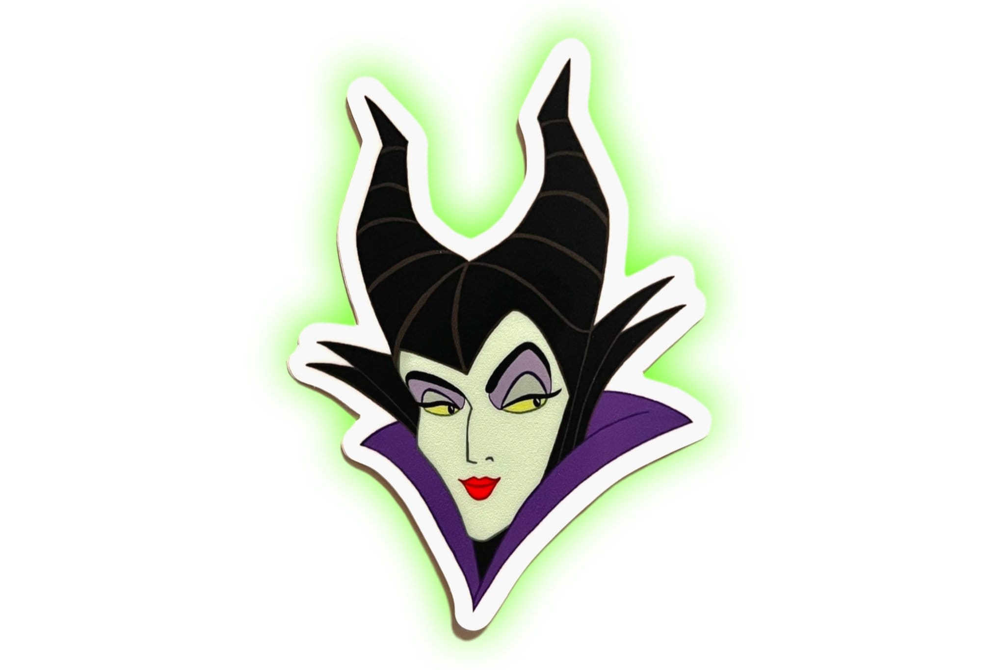Disney Maleficent Face Cartoon