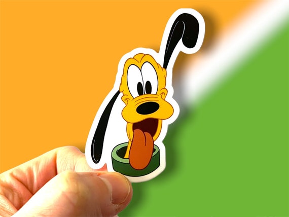 Pluto Sticker arf Arf Arf Disney Waterproof Vinyl - Etsy