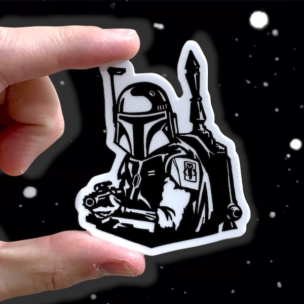 Boba Fett Stickers - Etsy