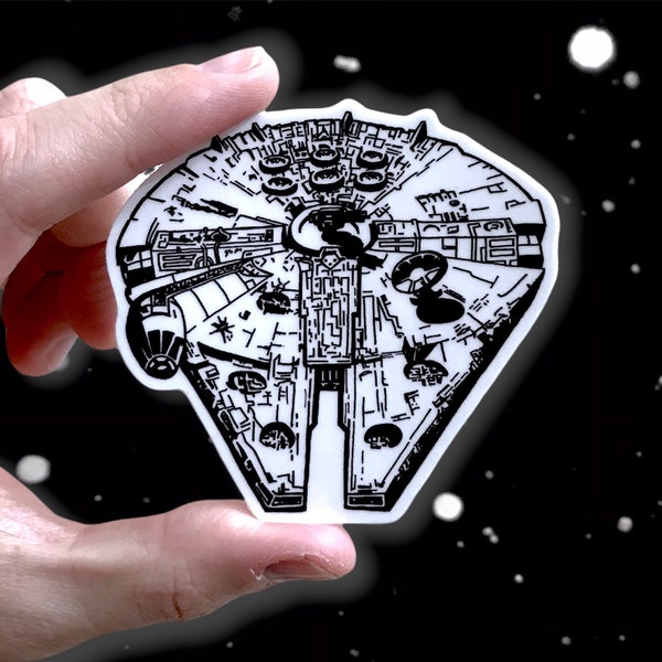 Millennium Falcon Decal - Etsy