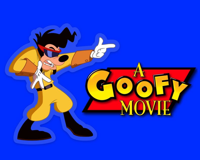A Goofy Movie Sticker Set | Set of 3 Stickers | Disney Clear Vinyl ...