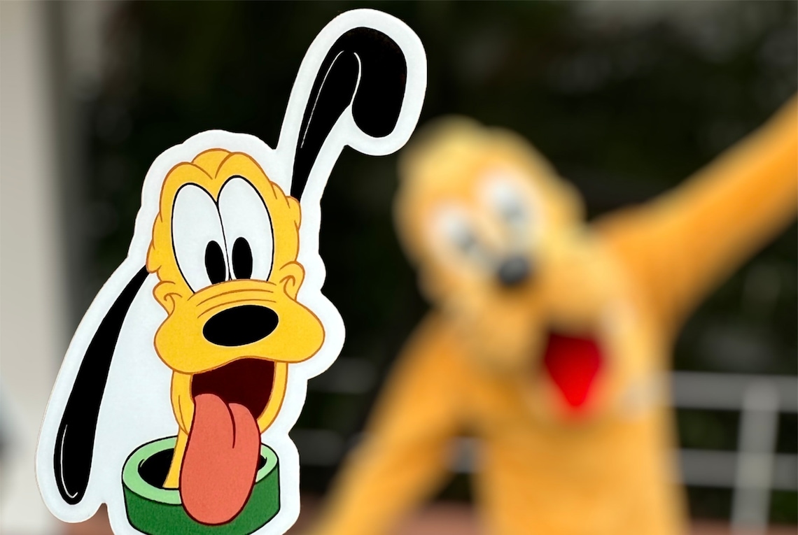 Pluto Sticker arf Arf Arf Disney Waterproof Vinyl - Etsy