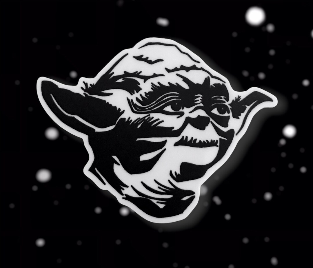 Yoda Sticker: Star Wars Vinyl Decals | 2" X 3" - Etsy