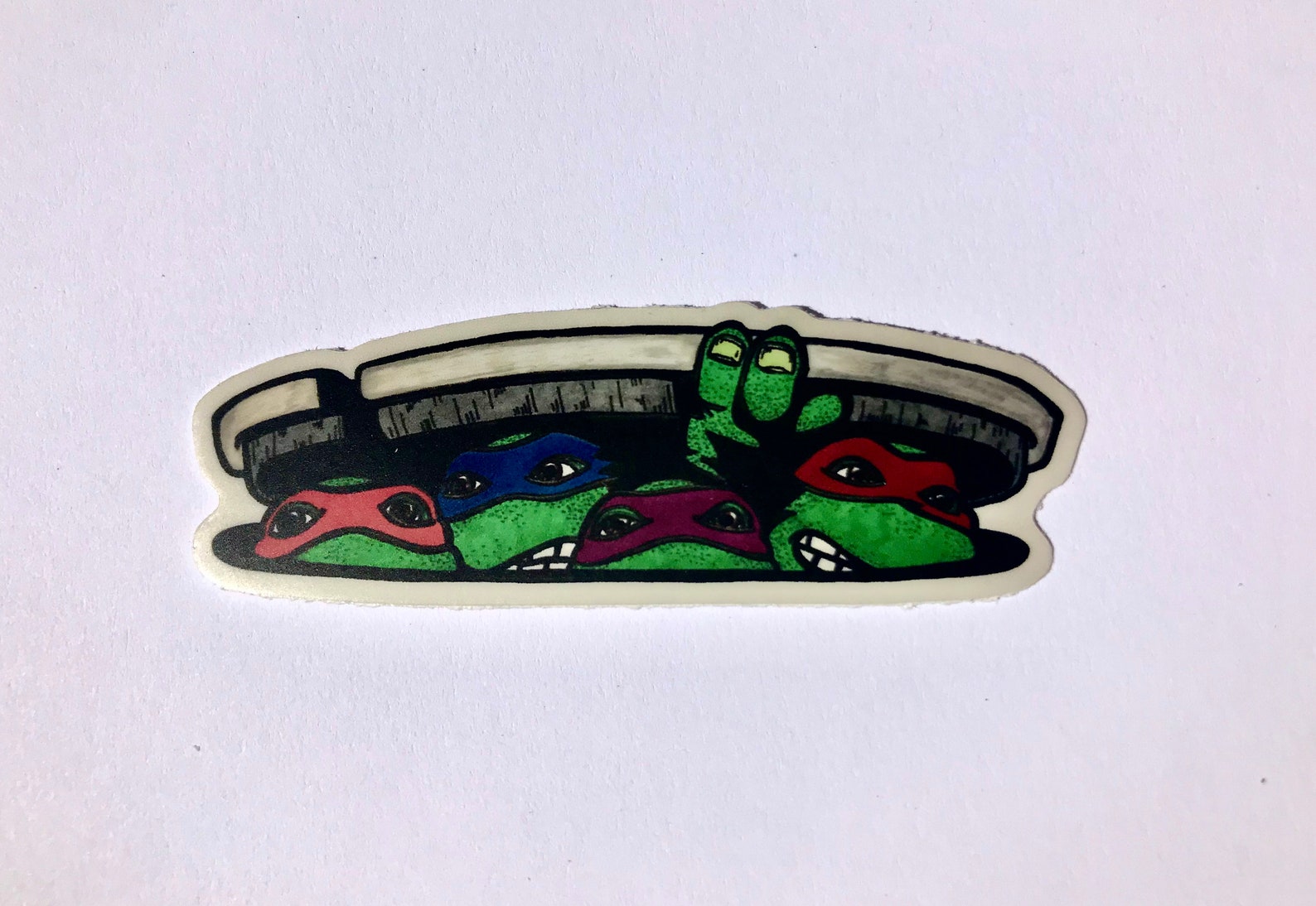 Teenage Mutant Ninja Turtles TMNT Sticker turtle - Etsy