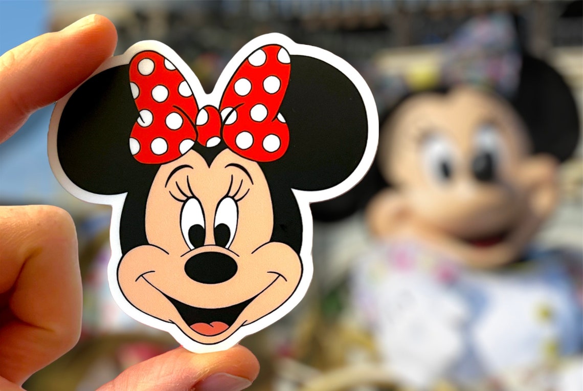 Minnie Mouse Sticker yoo Hoo Disney Waterproof Vinyl - Etsy
