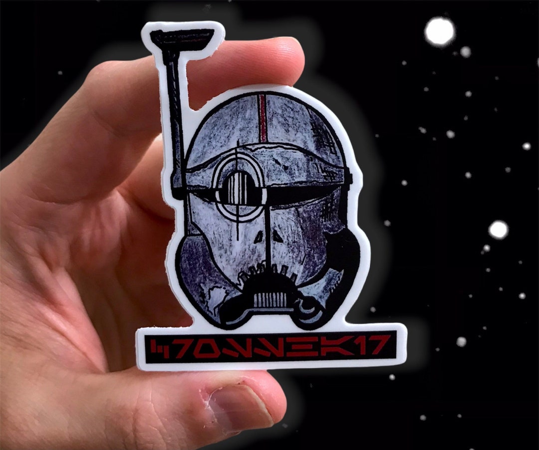 The Bad Batch “crosshair” Sticker | Clone Force 99 Star Wars Vinyl ...