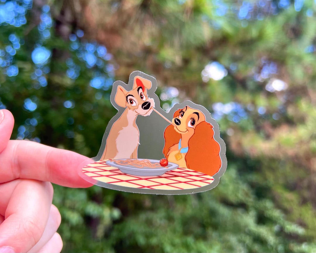 Lady and the Tramp Sticker | “on This Lovely Bella Notte” Disney ...