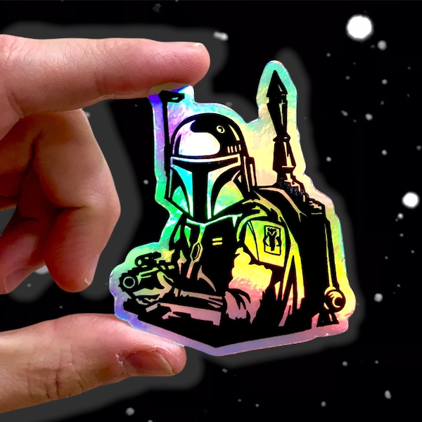 Boba Fett Stickers - Etsy