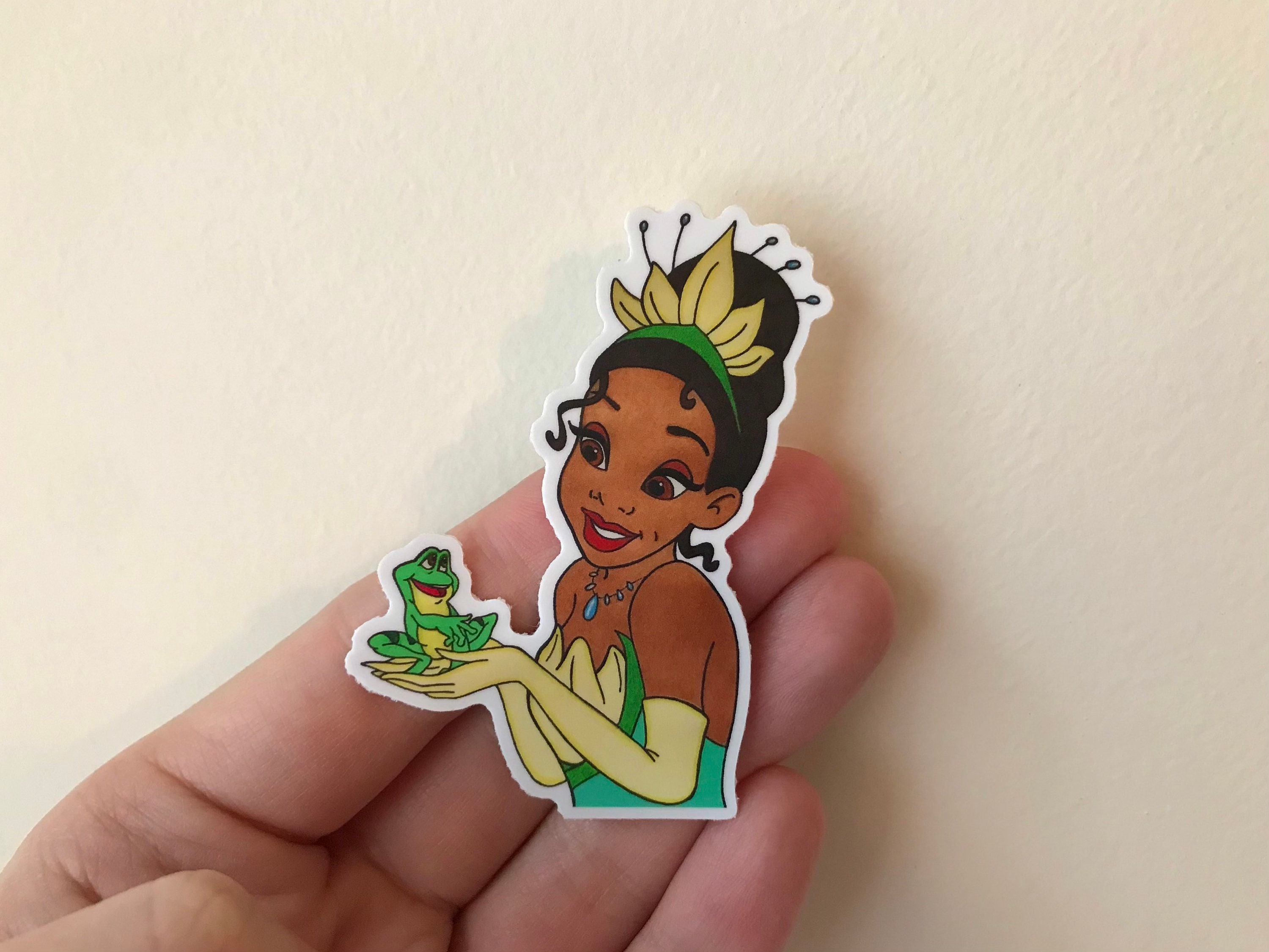 Princess Tiana Disney Sticker princess and the | Etsy