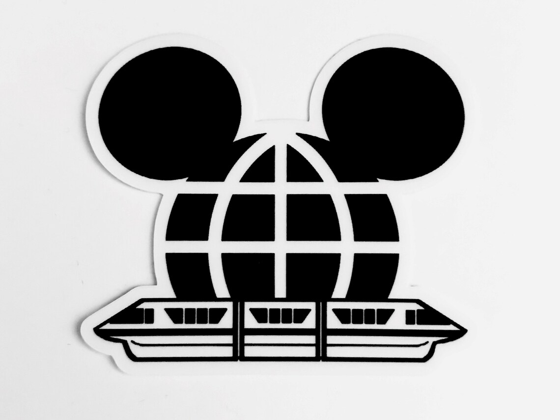 Walt Disney World Sticker Collection 4 Stickers. 4 Parks. 1 | Etsy