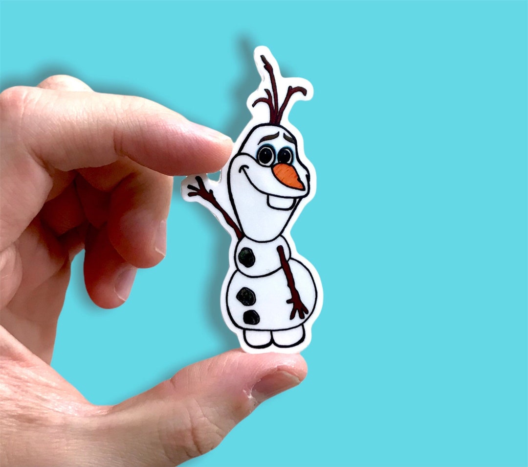 Olaf Frozen Sticker | "i Like Warm Hugs" Disney Waterproof Vinyl Decal ...