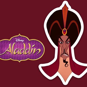 Jafar Disney Villain Sticker | "goodbye to Prince Abooboo" Aladdin ...