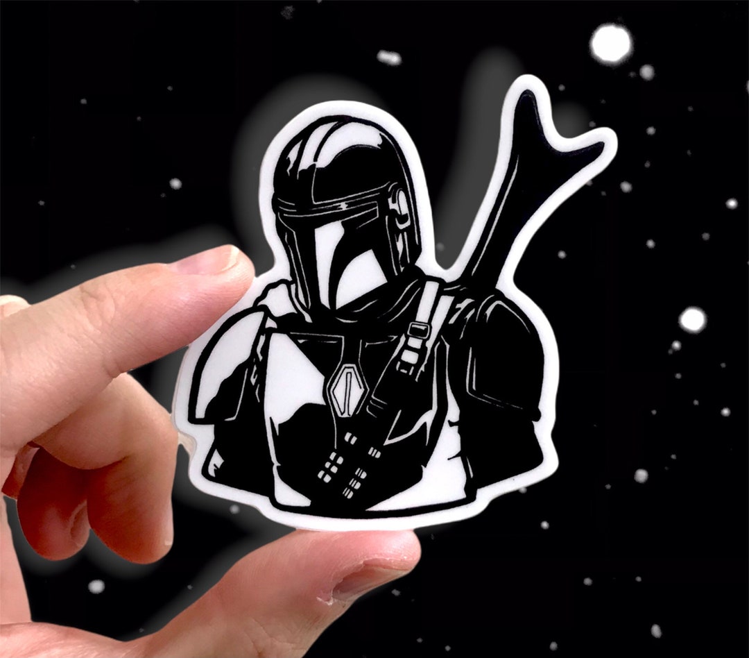 The Mandalorian (din Djarin/mando) Sticker | "this is the Way" Star ...