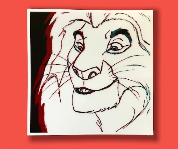 Mufasa the Lion King Sticker he Lives in You - Etsy