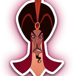 Jafar Disney Villain Sticker | "goodbye to Prince Abooboo" Aladdin ...