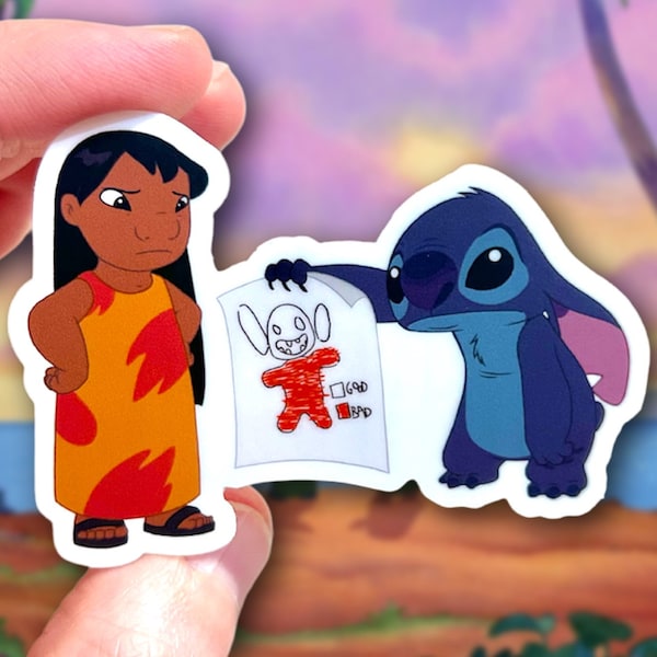 Stitch Badness Level Svg - Etsy