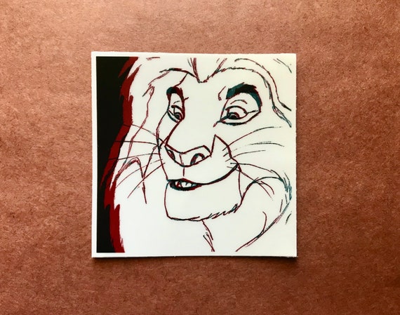 Mufasa the Lion King Sticker he Lives in You | Etsy