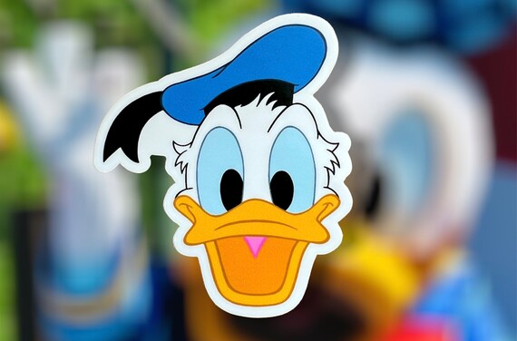 Donald Duck Face Paint