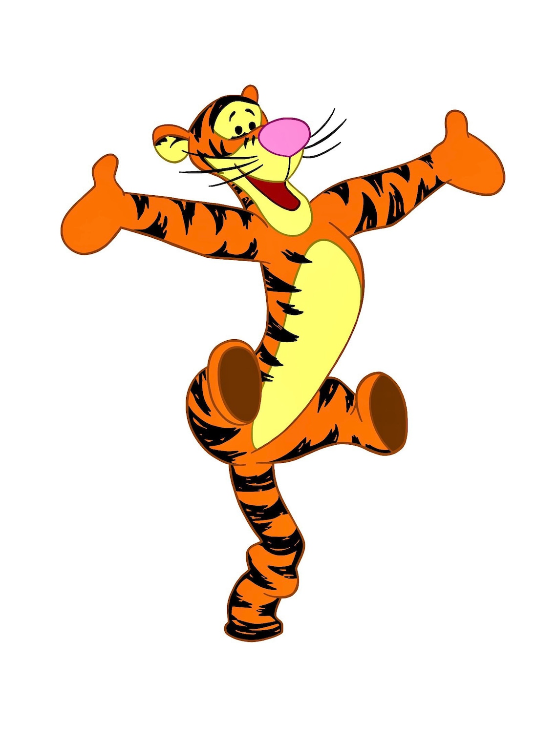 Tigger Sticker hoo-hoo-hoo-hoo Disney Winnie - Etsy