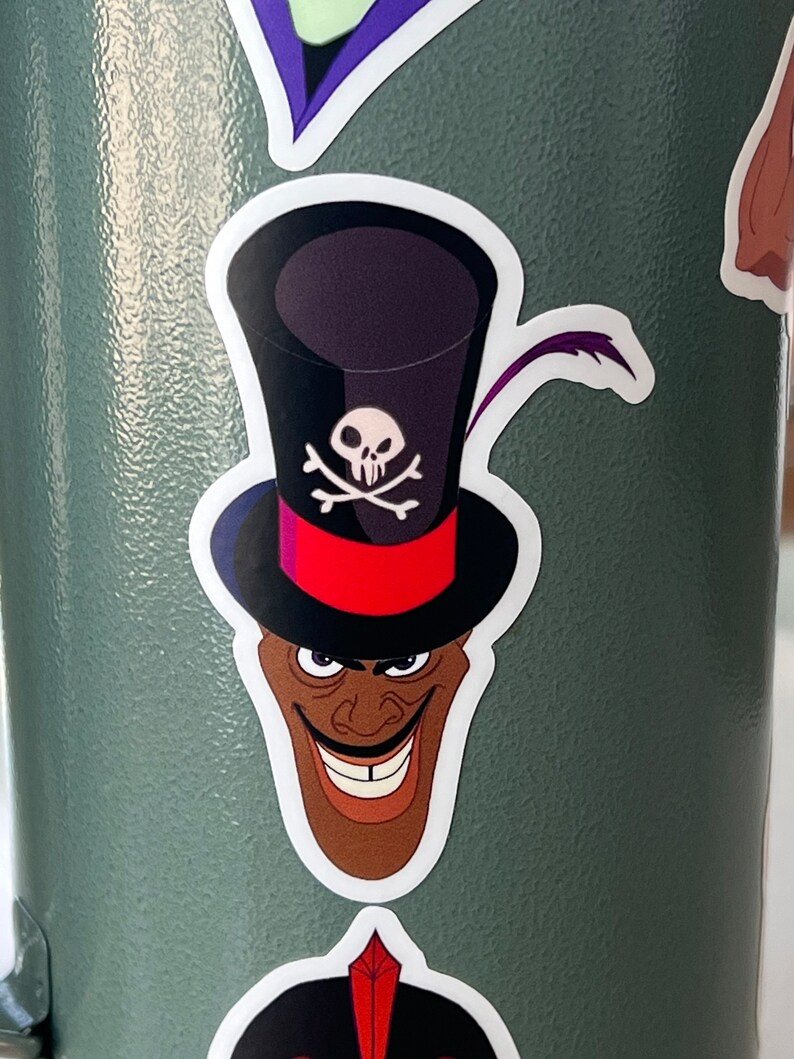 Dr. Facilier Disney Villain Sticker friends on the - Etsy