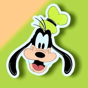 Goofy Sticker gawrsh A-hyuck Disney Waterproof Vinyl Decals for Car ...