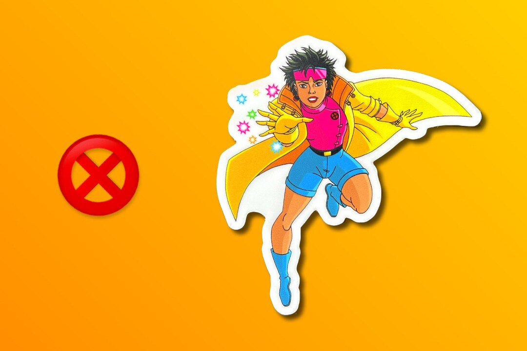 Jubilee X-men Sticker: Marvel Vinyl Decals | 2.8" X 3" - Etsy