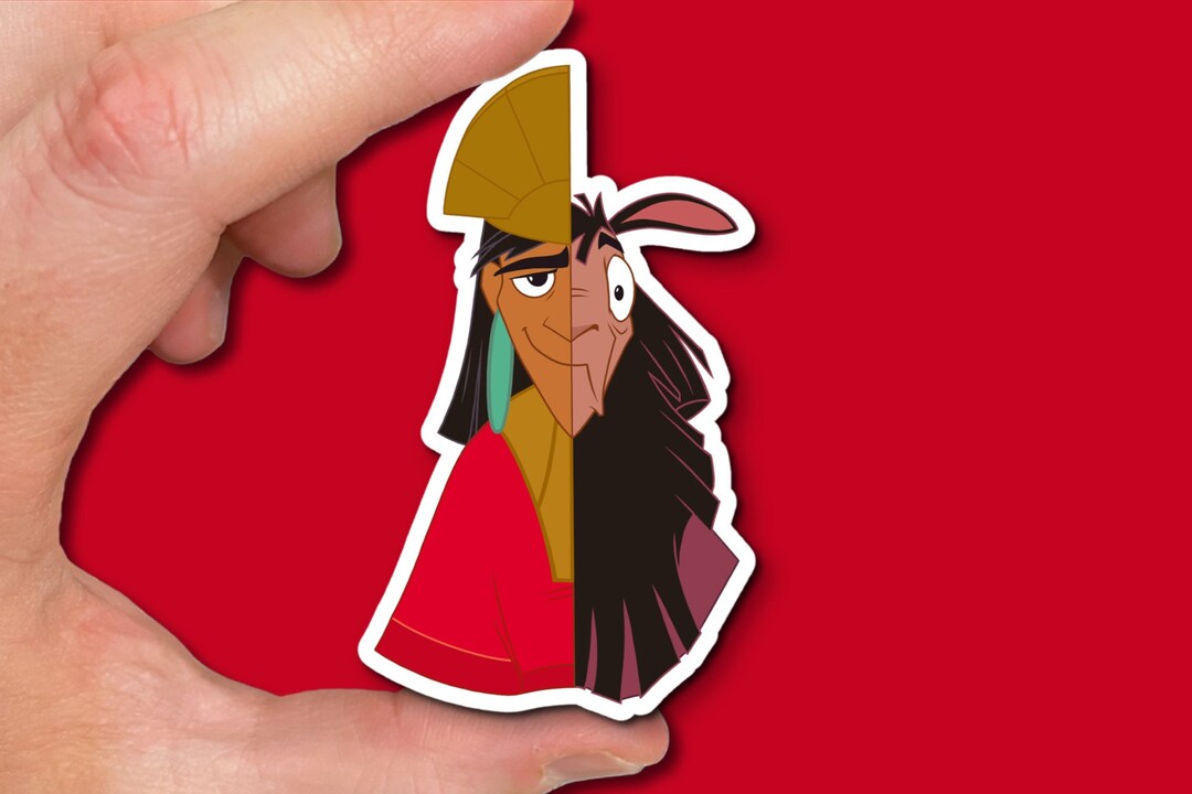 Emperor Kuzco Sticker: the Emperor’s New Groove Disney Vinyl Decals | 1 ...