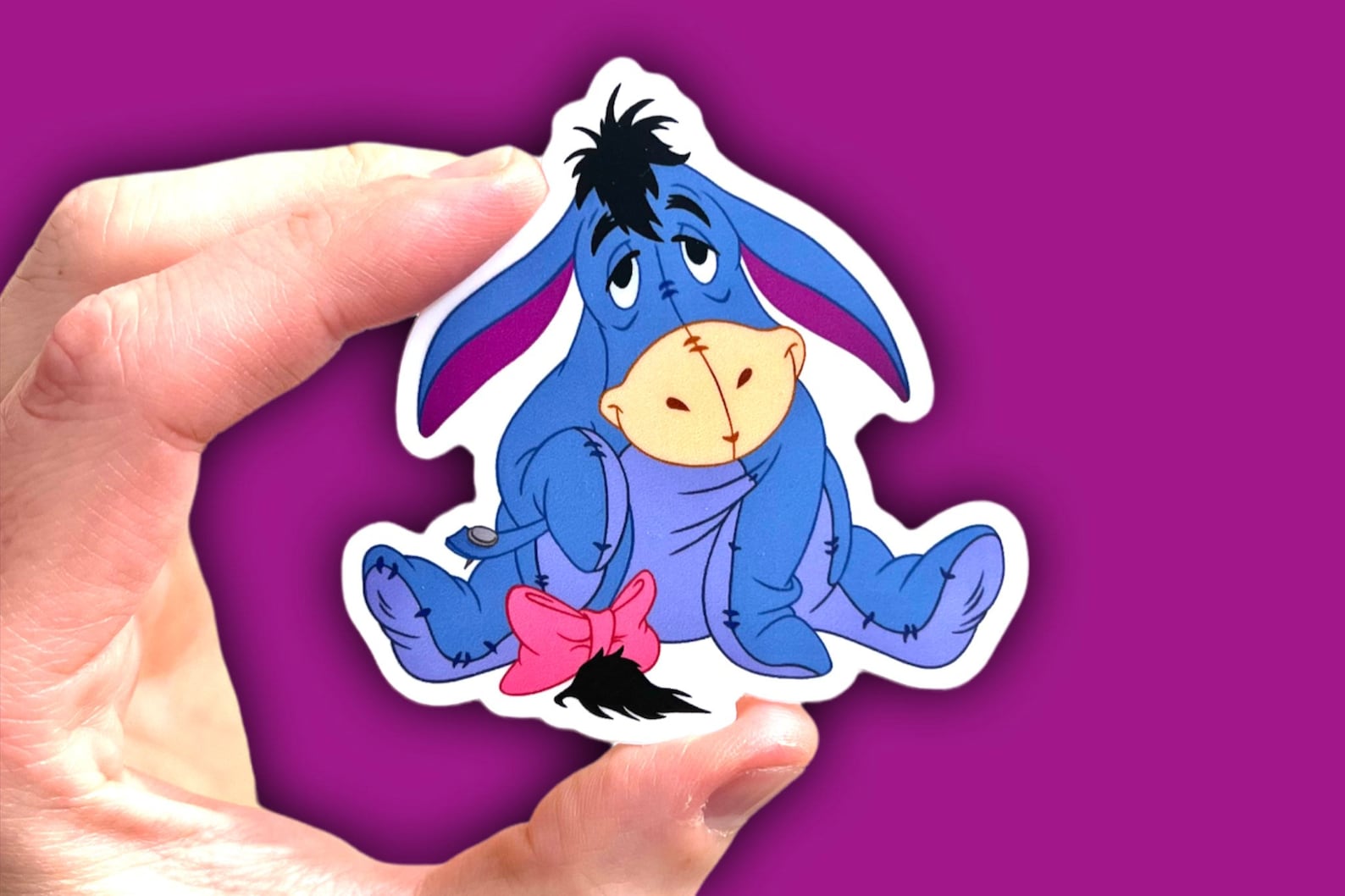 Eeyore Sticker: Winnie the Pooh Disney Vinyl Decals | 3" X 2.97" - Etsy