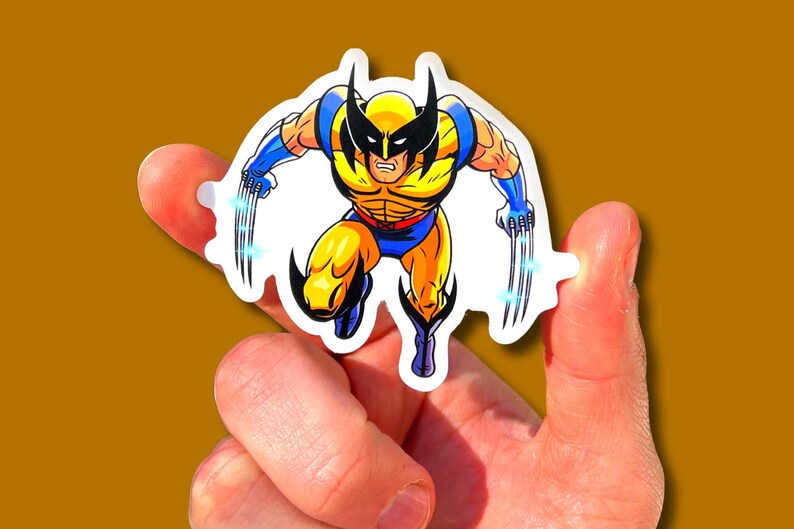 X-men Sticker Collection Marvel Comics Wolverine Waterproof - Etsy