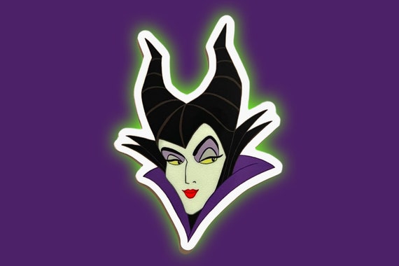Maleficent Cartoon Face
