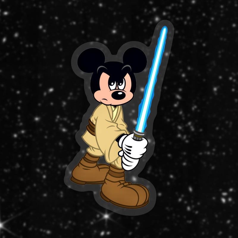 Jedi Mickey - Etsy