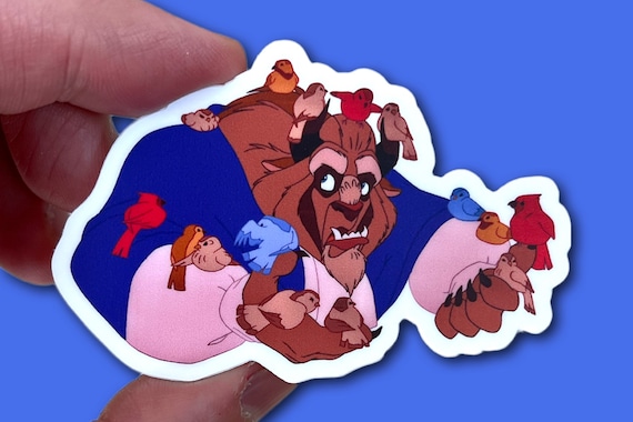 Beauty and the Beast the Beast Sticker hes No - Etsy