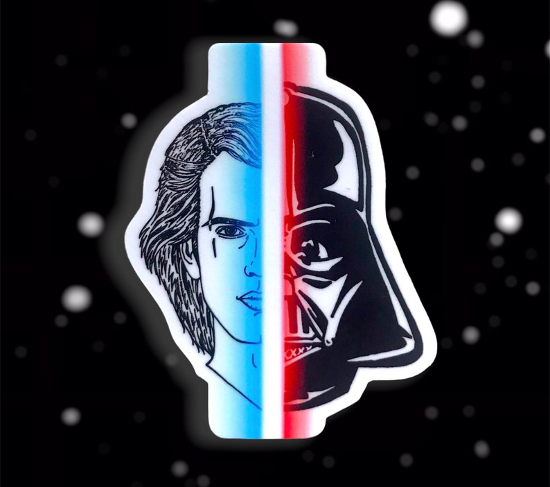Buy Anakin Skywalker/darth Vader Sticker the Chosen Online in India - Etsy