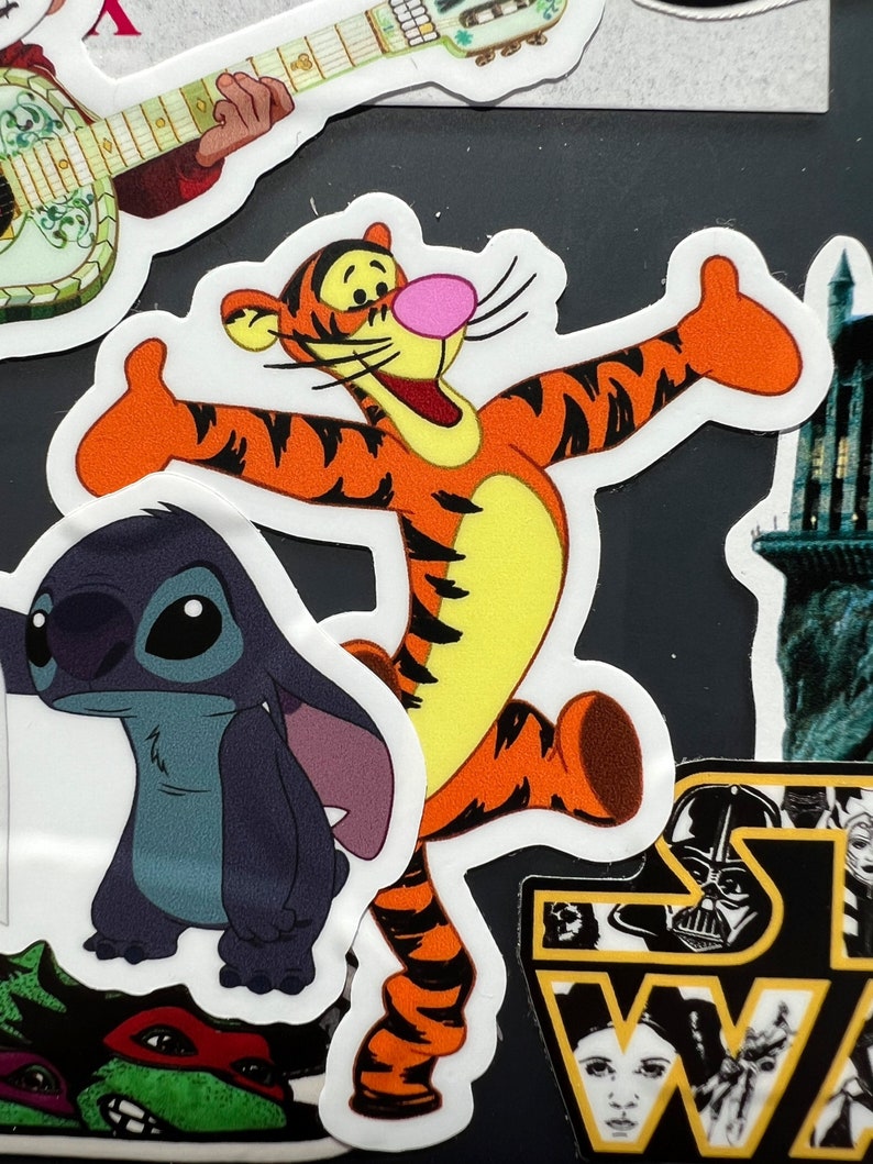 Tigger Sticker: Winnie the Pooh Disney Vinyl Decals | 2.43" X 3" - Etsy