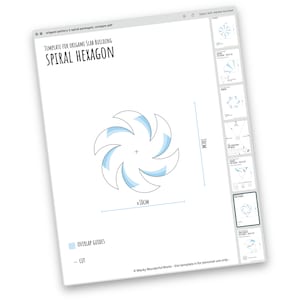 Origami Pottery Template to Create 4 Different Bowls/plates in Multiple ...