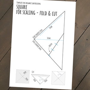 Origami Pottery Template to Create 4 Different Bowls/plates in Multiple ...