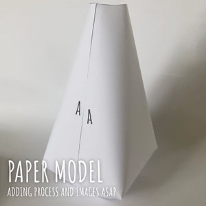 Darted Vase, Pottery Template for Slab Building a Simple Darted VASE ...