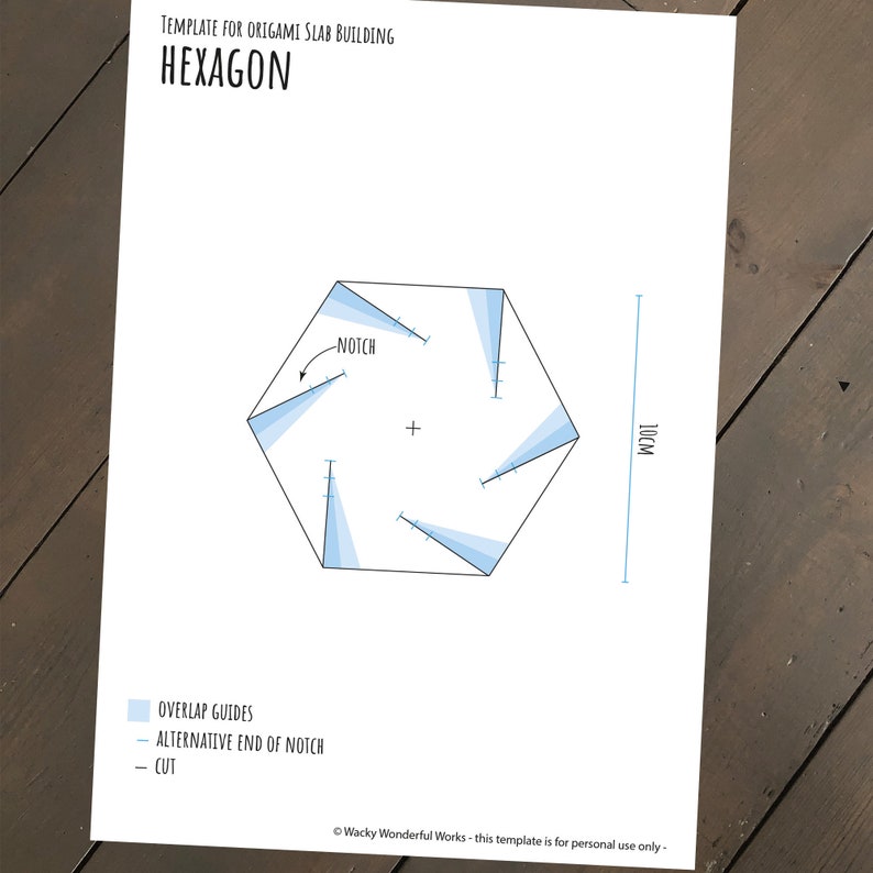 Origami Pottery Template to Create 4 Different Bowls/plates in Multiple ...